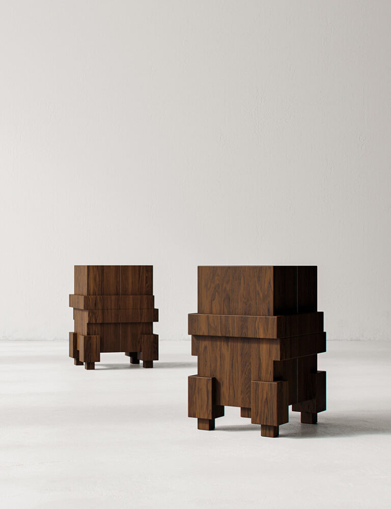 Ecoù bedside table - Kolkhoze